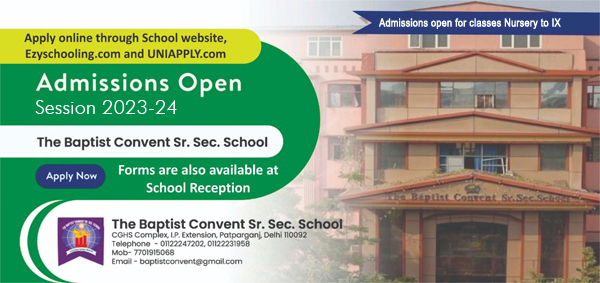 THE BAPTIST CONVENT SR. SEC. SCHOOL